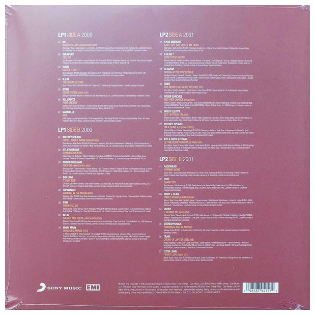 NOW THAT'S WHAT I CALL MUSIC - NOW MILLENNIUM 2000-2001 (2LP) (RED/WHI ...
