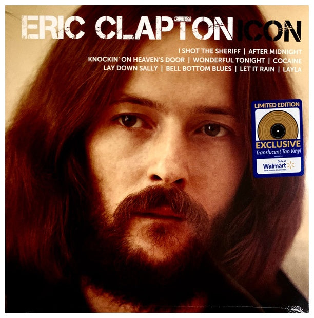 ERIC CLAPTON - ICON: GREATEST HITS (EXCLUSIVE) (TRANSLUCENT TAN VINYL ...