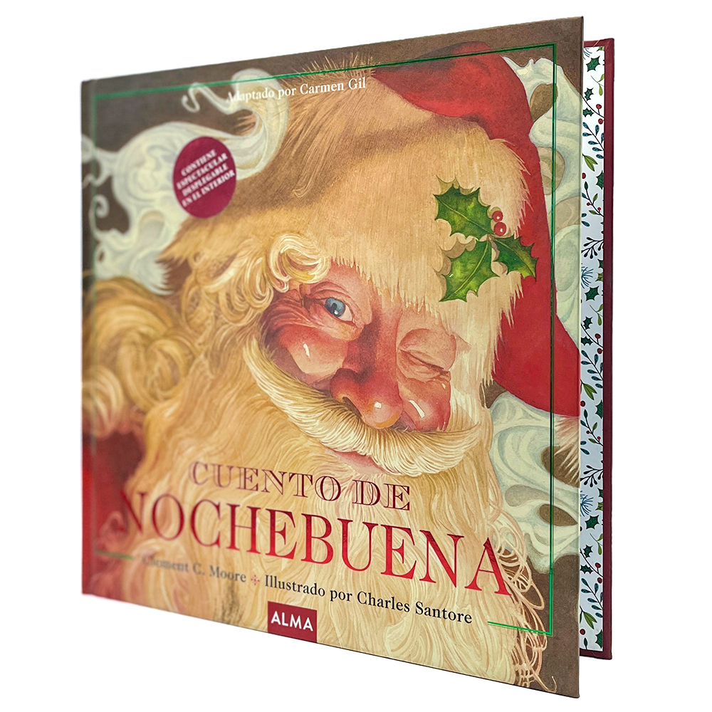 CUENTO DE NOCHEBUENA (TAPA DURA) - CLEMENT MOORE | LIBRO – Hitway Music ...