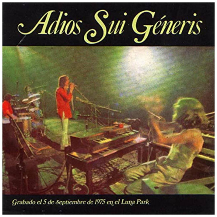SUI GENERIS - ADIOS SUI GENERIS 1 | VINILO – Hitway Music & Books ...