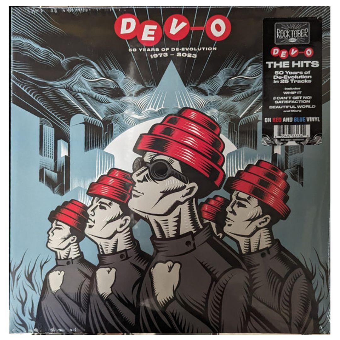 DEVO - 50 YEARS OF DE-EVOLUTION 1973-2023 (RED & BLUE VINYL) (2LP) | V ...
