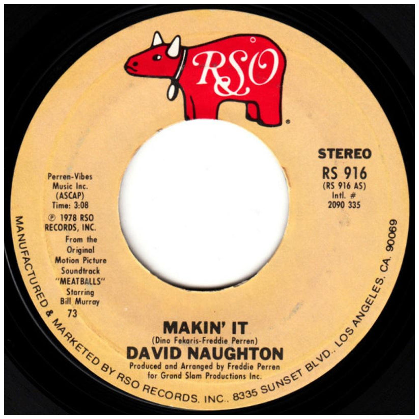 DAVID NAUGHTON - MAKIN' IT | 7" SINGLE USADO – Hitway Music & Books ...