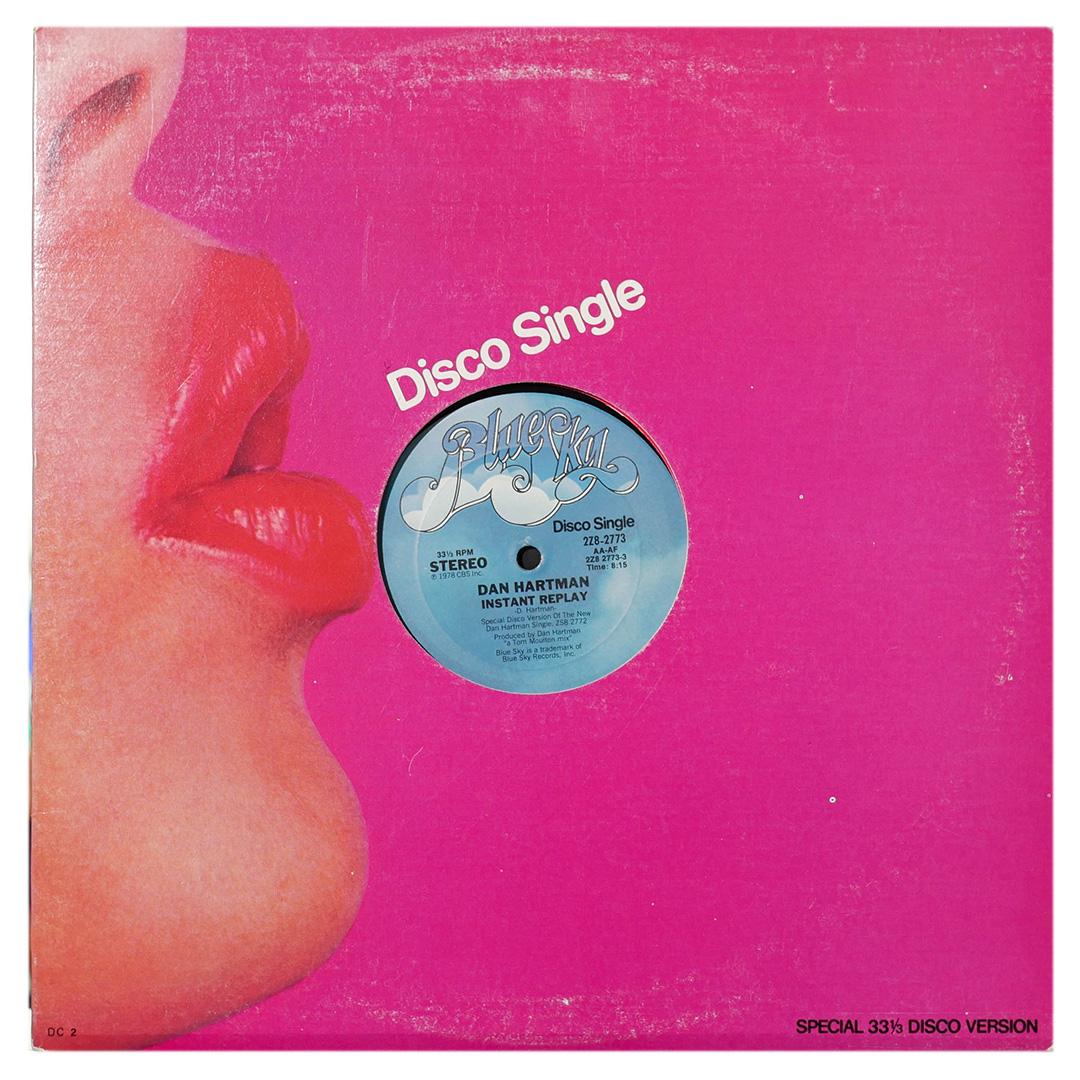 DAN HARTMAN - INSTANT REPLAY | 12" MAXI SINGLE USADO – Hitway Music ...