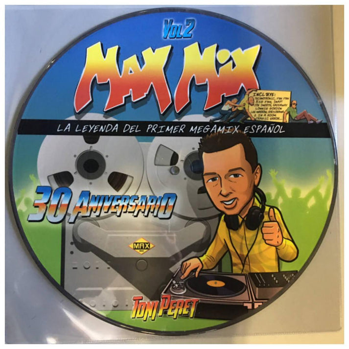 MAX MIX - 30 ANIVERSARIO VOL.2 (PICTURE DISC) | 12" MAXI SINGLE VINILO ...