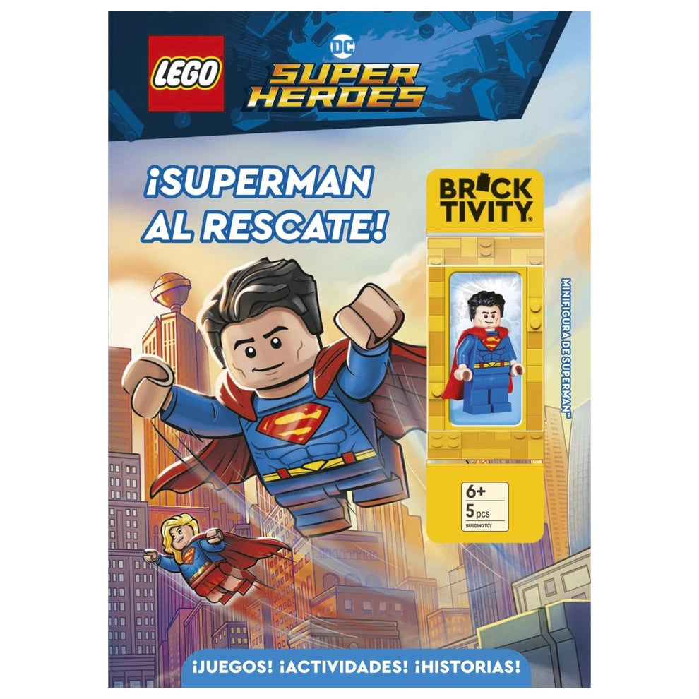 LEGO® DC COMICS SUPER HEROES. !SUPERMAN AL RESCATE! (TAPA RÚSTICA) - V ...