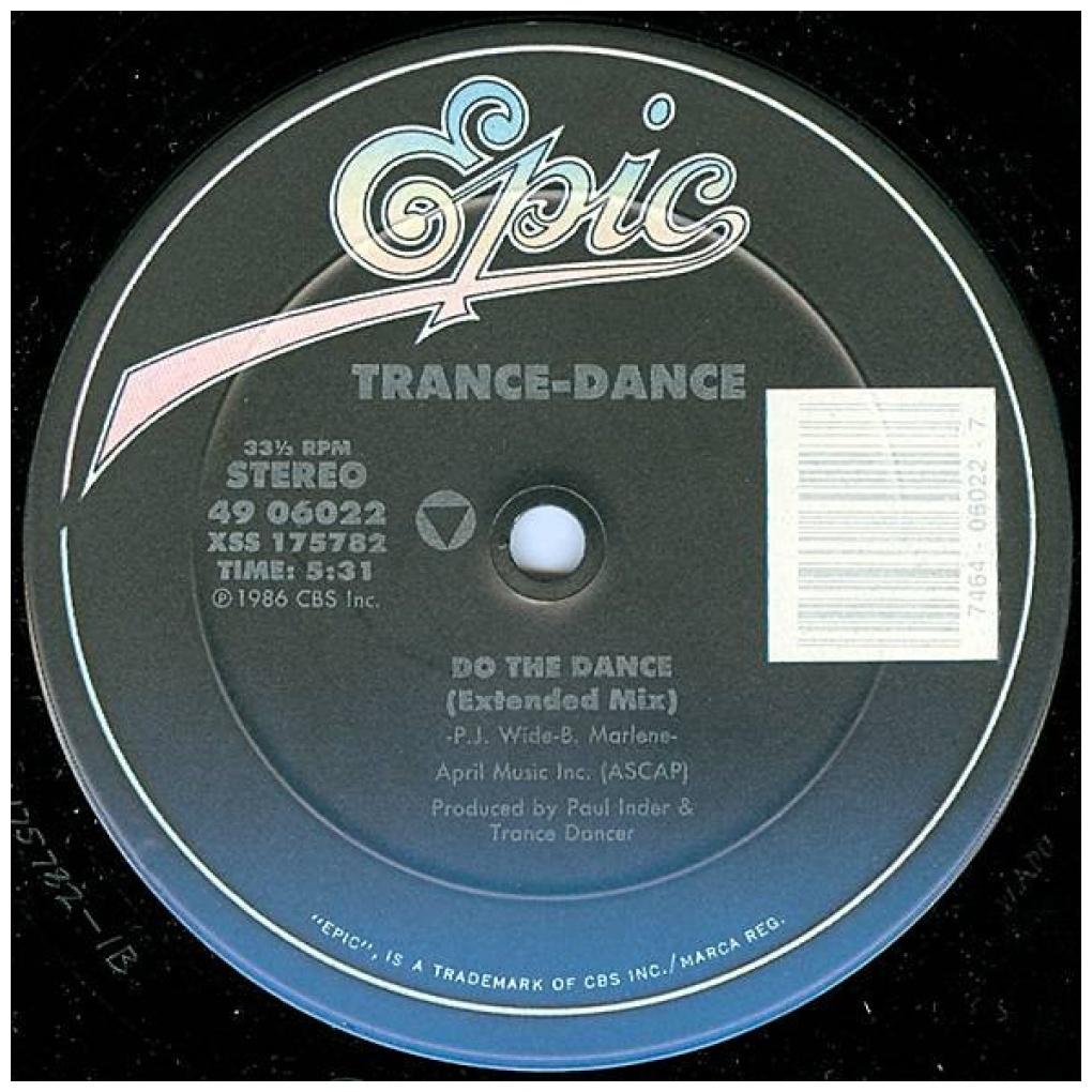 TRANCE-DANCE - DO THE DANCE | 12" MAXI SINGLE VINILO USADO – Hitway ...