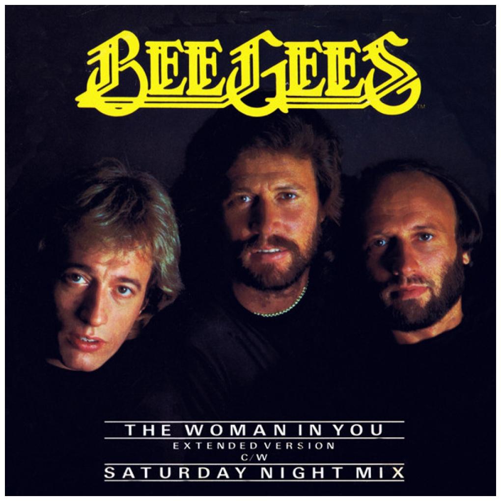 BEE GEES - THE WOMAN IN YOU/SATURDAY NIGHT MIX | 12" MAXI SINGLE VINIL ...