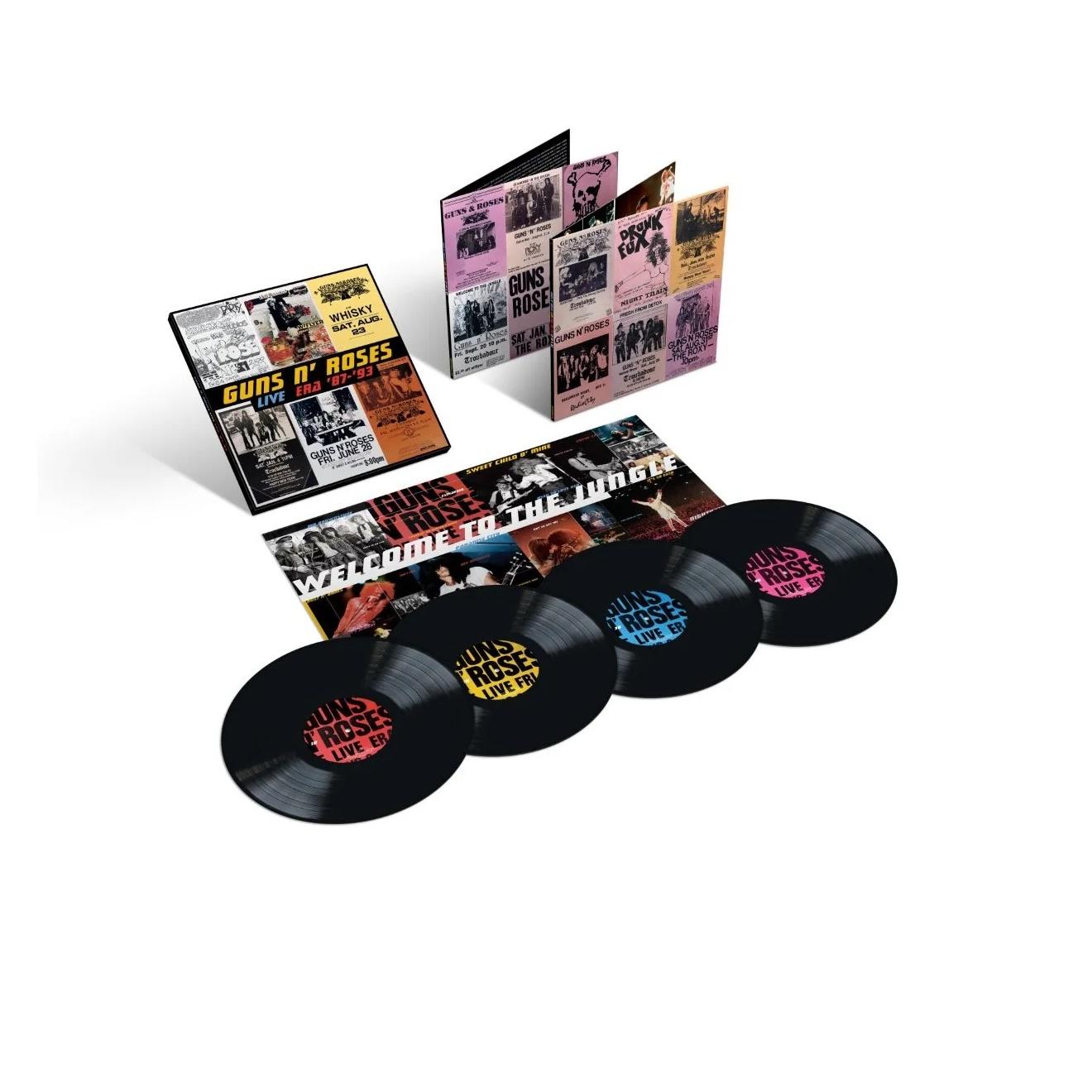 GUNS N' ROSES - LIVE ERA '87-'93 (4LP) (DELUXE EDITION) (180GRS) (21/1 ...