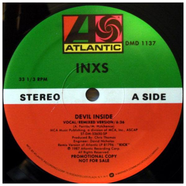 INXS - DEVIL INSIDE | 12" MAXI SINGLE USADO – Hitway Music & Books ...